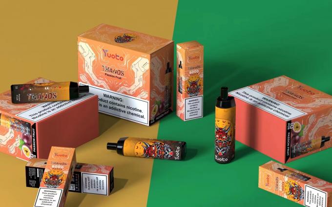 Yuoto Thanos Disposable 5000 Puffs Vape Pod Milk Coffee with 14ml E ...