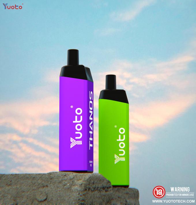 5000 Puff Thanos Yuoto Entertainment Disposable Vape Mesh Coil Fruit Flavor