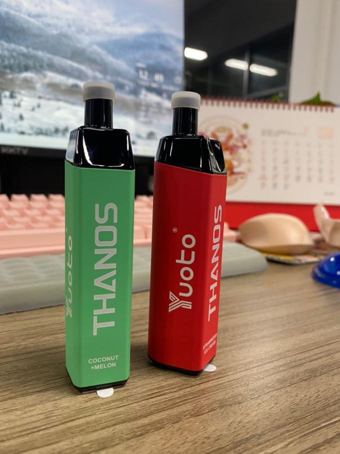 5000 Puff Thanos Yuoto Entertainment Disposable Vape Mesh Coil Fruit Flavor