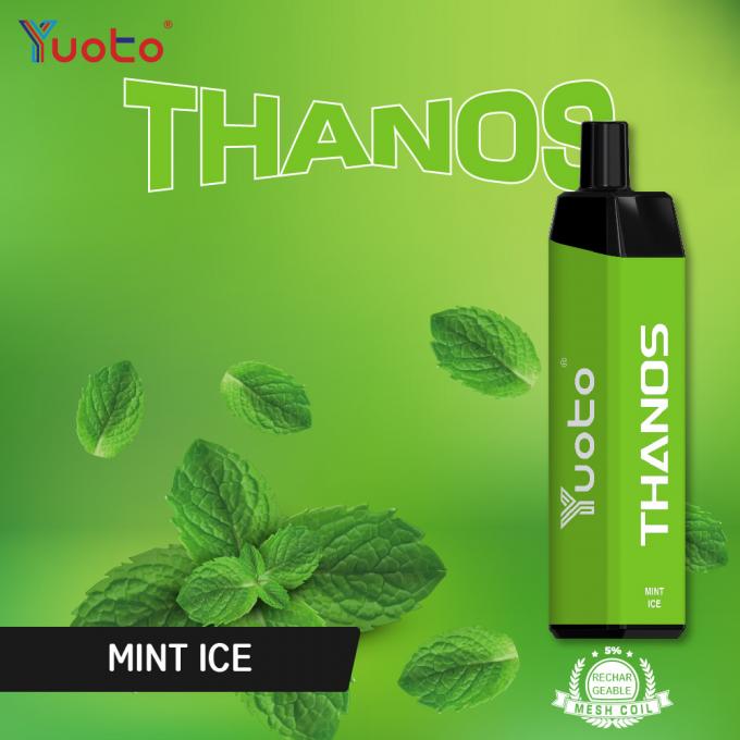 Youto Thanos 5000 Puff Disposable Vape Pod Nicotine Concentration ...