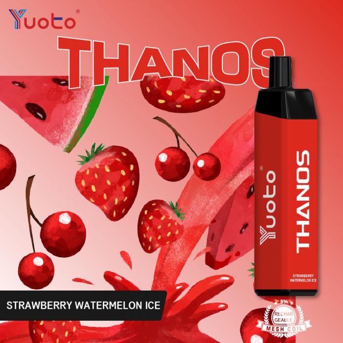 Youto Thanos 5000 Puff Disposable Vape Pod Nicotine Concentration Customizable